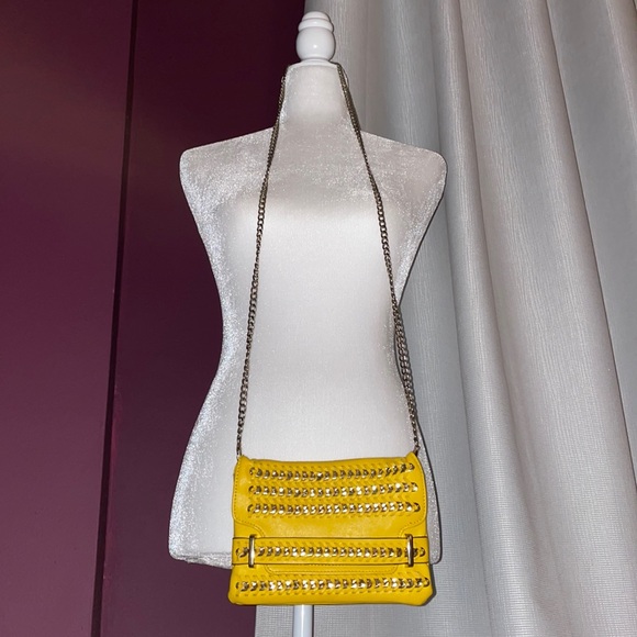 LF | Bags | Lf Yellow And Gold Crossbody | Poshmark